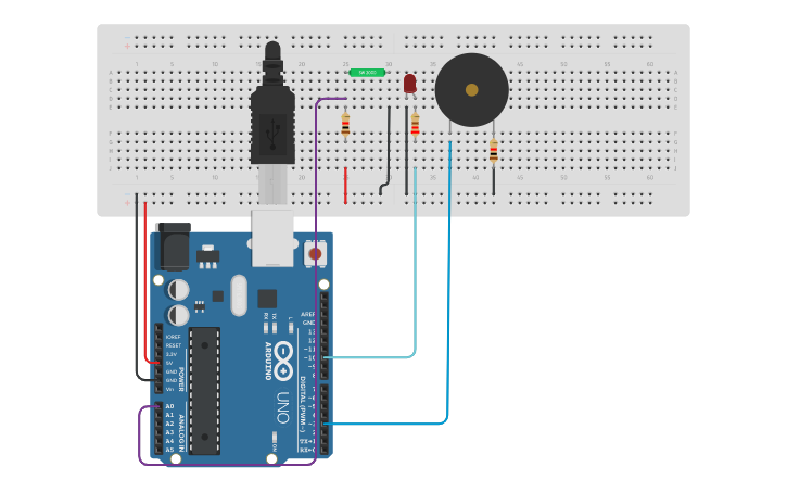 Circuit design TEST - Tinkercad