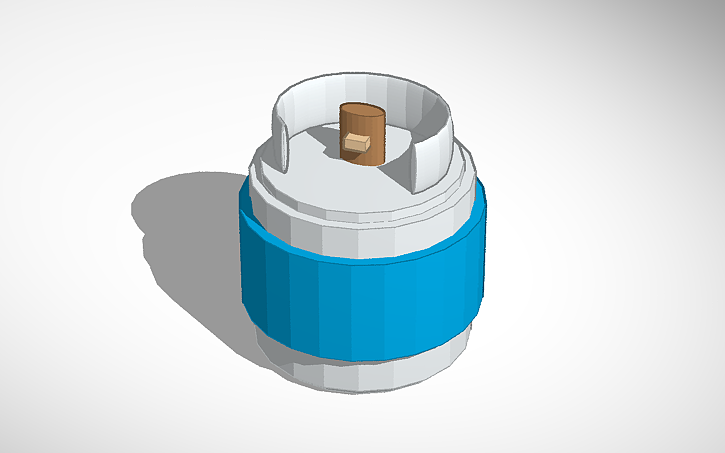 3D design propane tank | Tinkercad