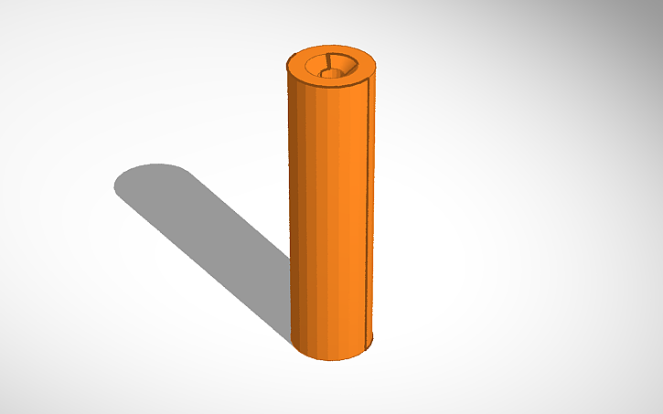 3D design 20mmx6.4mm Self Tapping Standoff - Tinkercad