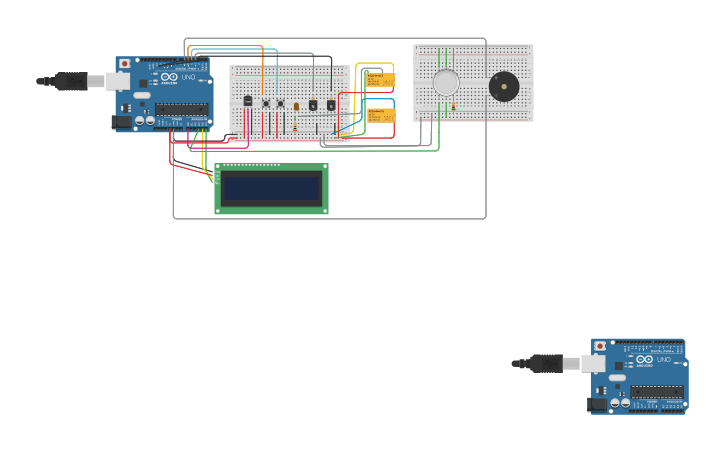 Circuit Design Sensor De Temperatura Tinkercad
