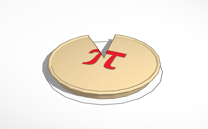 3D design Pie | Tinkercad