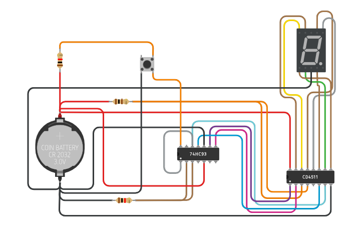 Circuit Design Bcd Counter Tinkercad