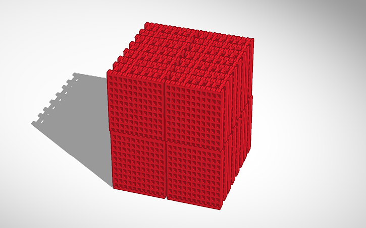 3D design cool cube - Tinkercad