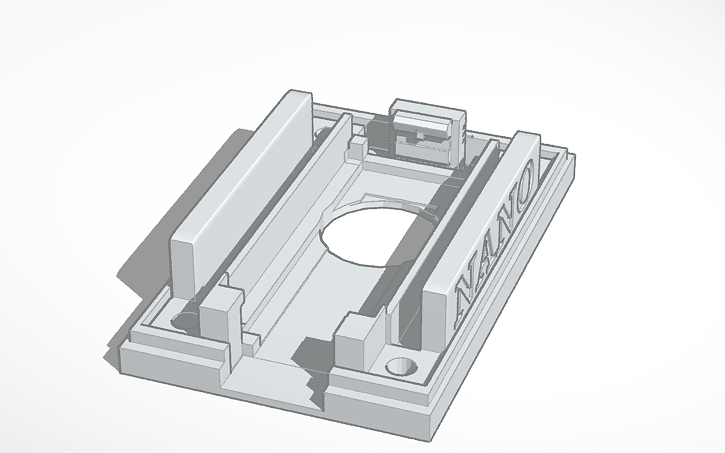 3d Design Encased Nano Upside Down Tinkercad