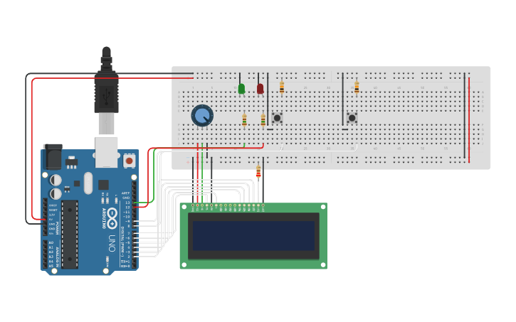 Circuit design Proyecto Tesis Pet & Cook | Tinkercad