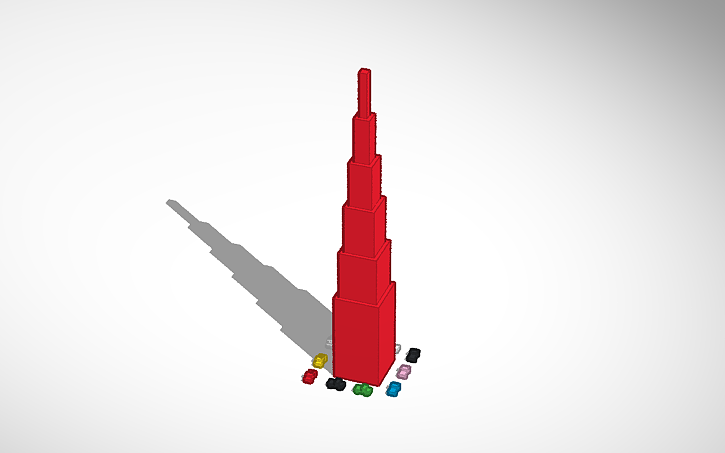 3D design MODERN SKY-RISE | Tinkercad