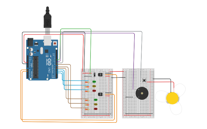 Circuit design hello - Tinkercad