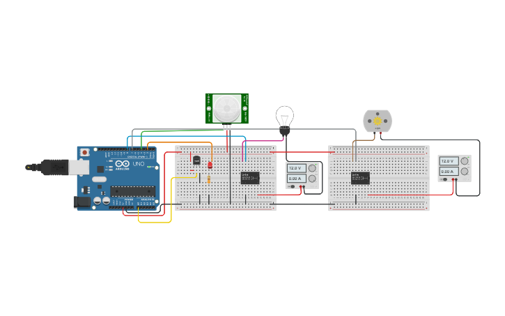 Circuit design Pregunta 2 - Tinkercad
