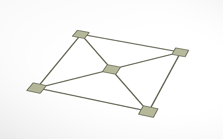 3D design Bed Level Check - Tinkercad
