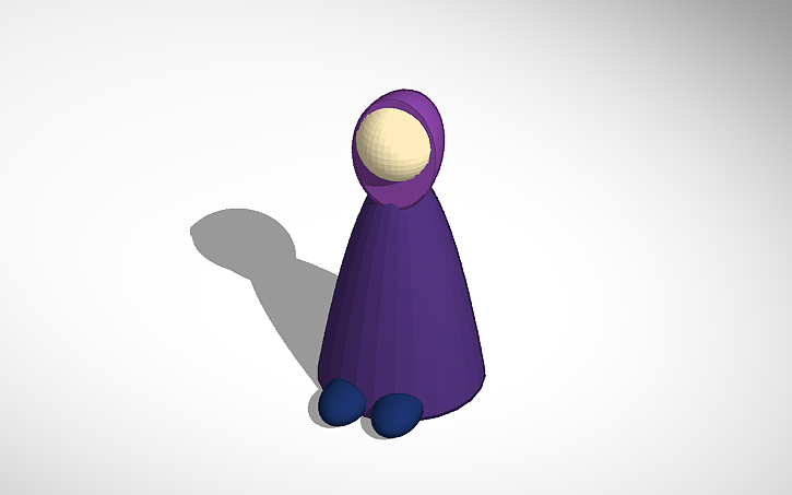3D design Girl - Tinkercad