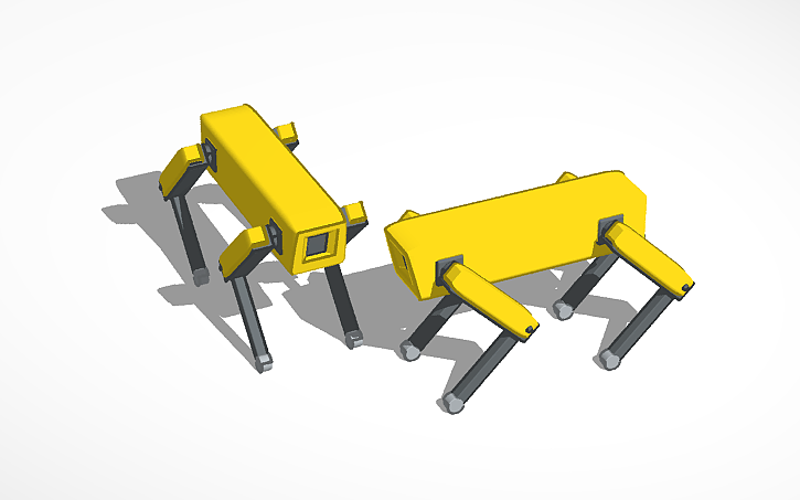 3D design Robot dogs - Tinkercad