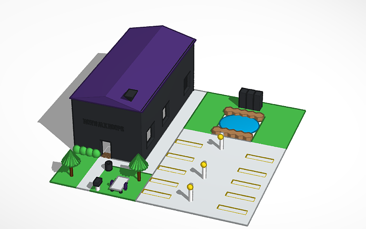 3D design Creative building assessment - Tinkercad