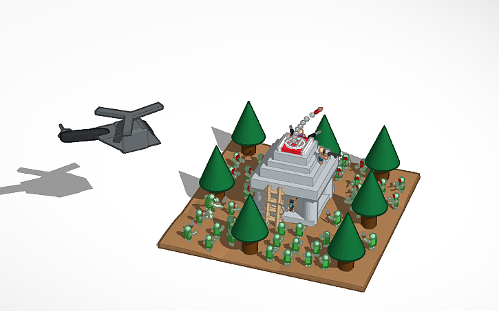 3D design zombie survival | Tinkercad