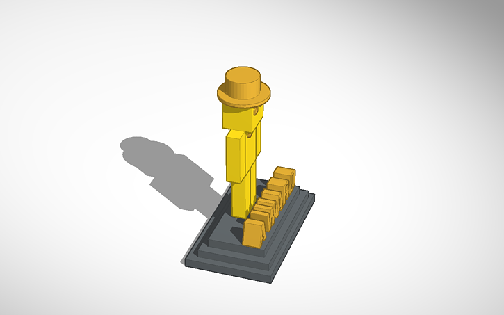 3D design (Minecraft) Oscar Award - Tinkercad