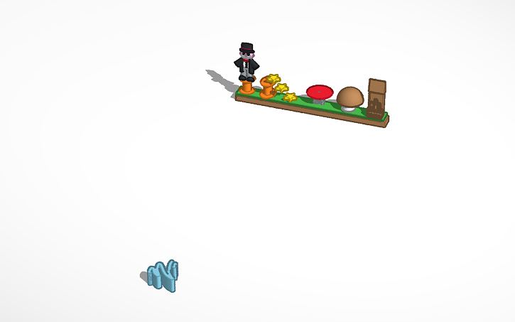 3D design Гитлер - Tinkercad