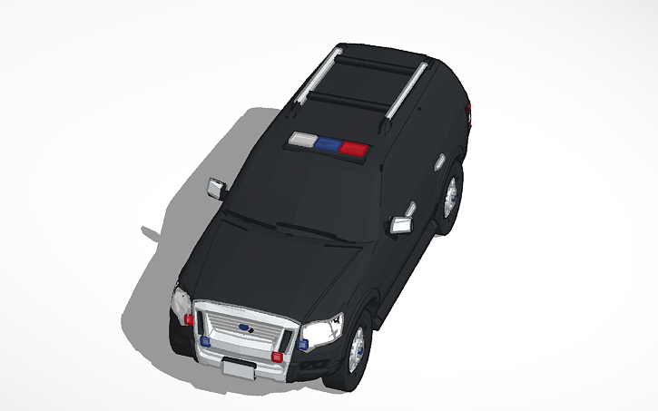 3D design 2006 Ford Explorer Police | Tinkercad