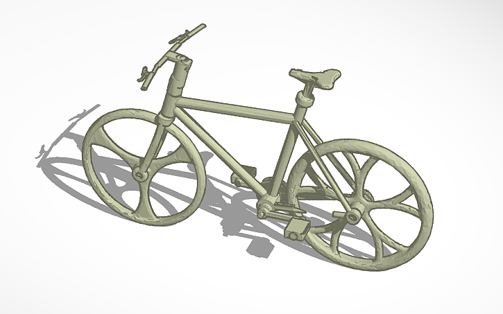 3D design mtn bike - Tinkercad