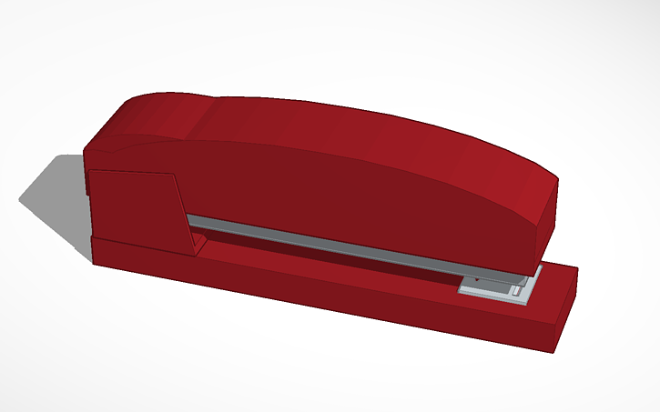 3D design Stapler - Tinkercad