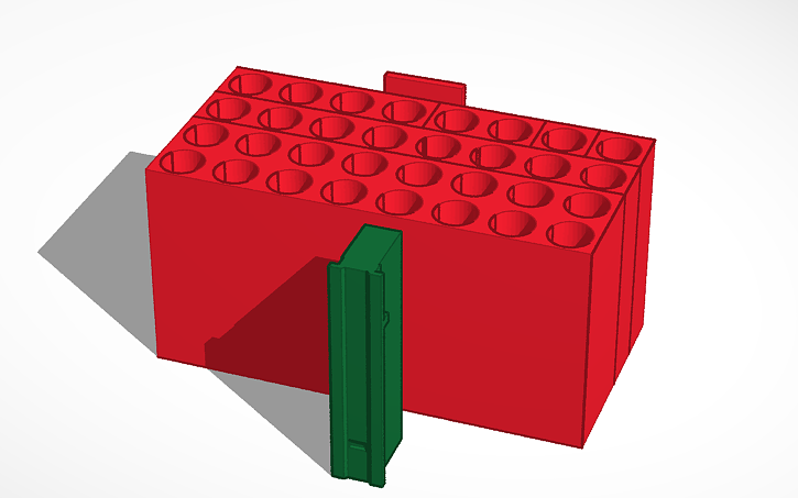 3d Design Nerf Dart Holder Tinkercad
