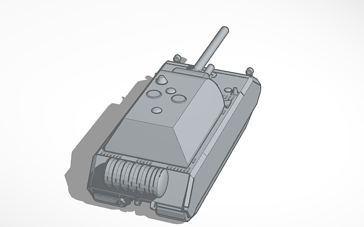 3D design Maus Tank - Tinkercad