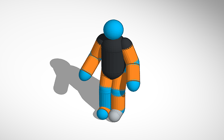 3D design Copy of A man - Tinkercad