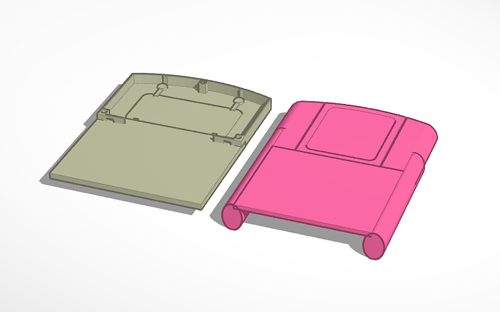 3D design N64 Prototype cart model - Tinkercad