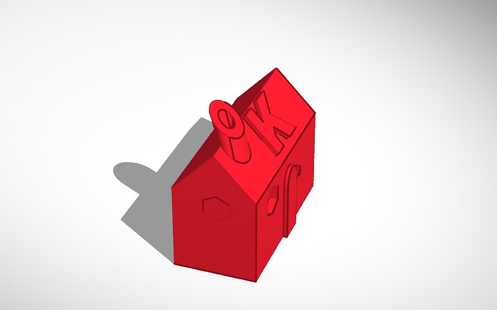 3D design practice house Kyleigh Durham | Tinkercad