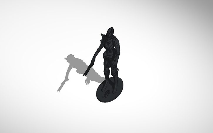 3D design Destiny hunter - Tinkercad