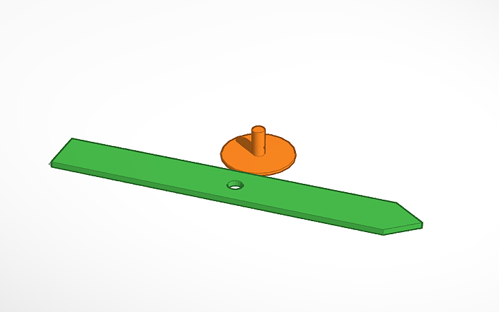 3D design Seta Giratória - Tinkercad