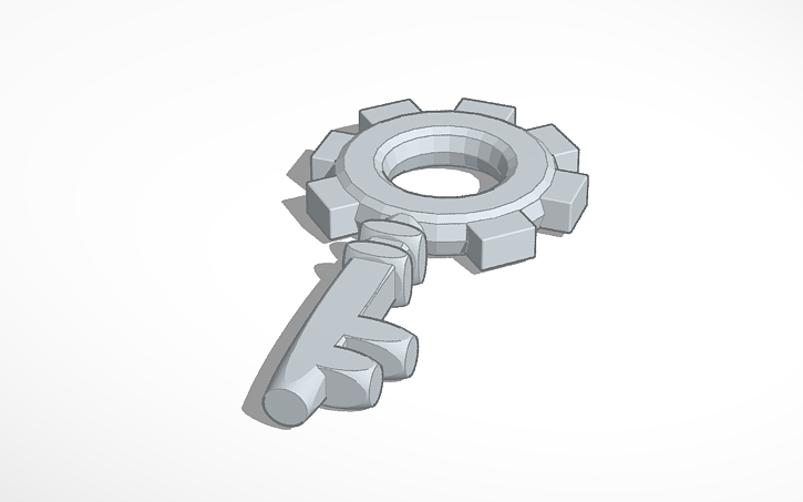 3D design Zelda key | Tinkercad