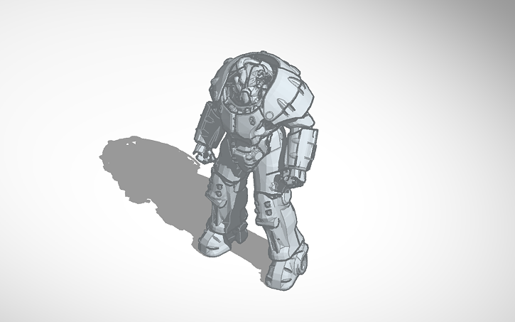 3D design X-01 power armor | Tinkercad