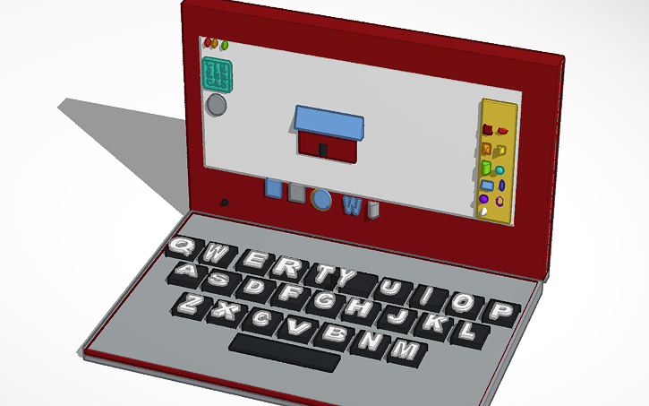 3D design Copy of computer - Tinkercad