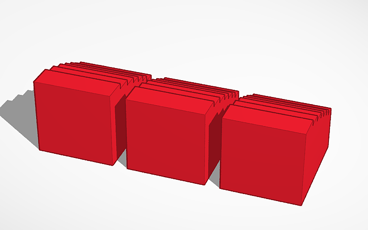 3d Design Spacing Blocks Top Rotor Tinkercad