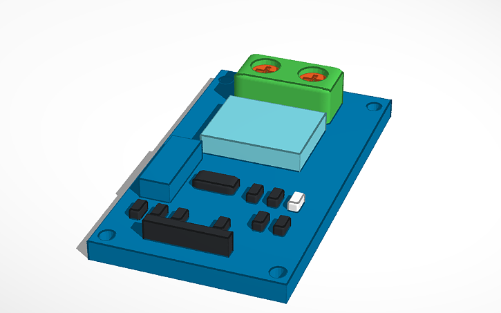 3D design Voltage Sensor AC - Tinkercad