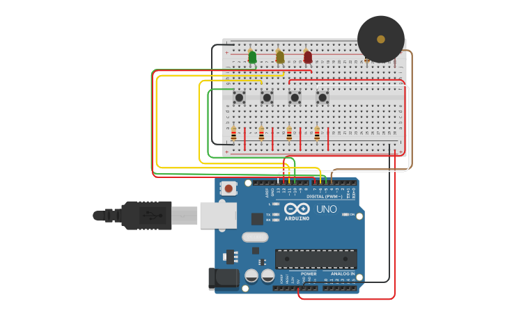 Circuit design show de preguntas a nachito - Tinkercad