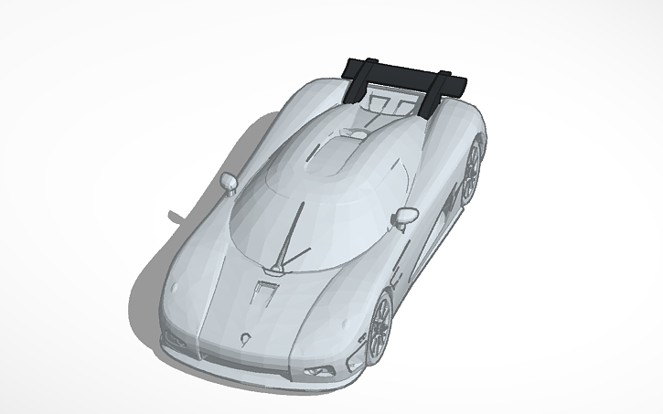 3D design Modified Koenigsegg CCX | Tinkercad