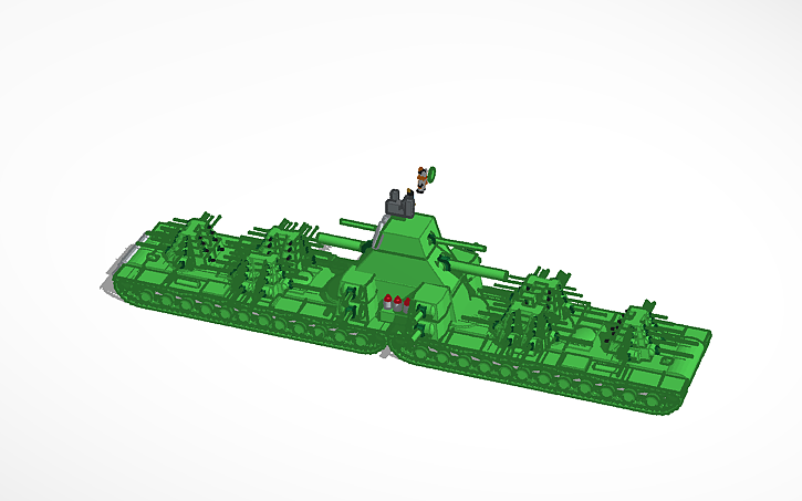 3D design Kv-44 - Tinkercad