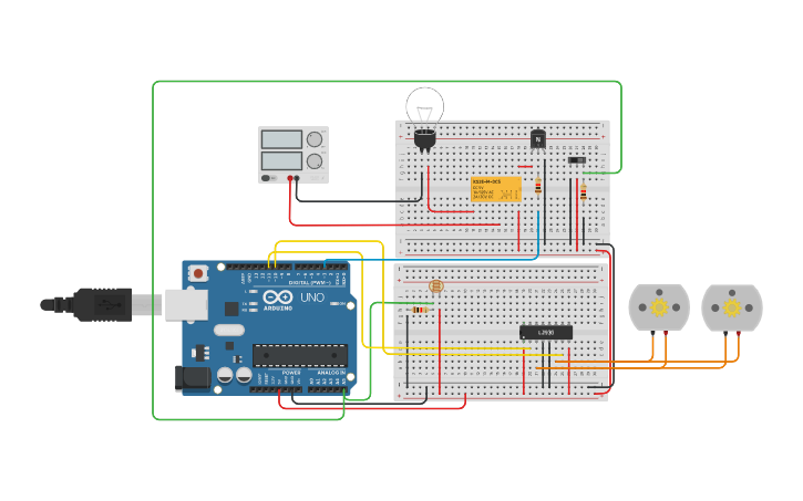 Circuit design Mini Project | Tinkercad