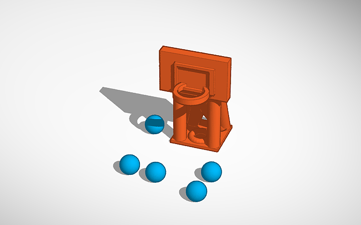 3D design Basketball hoop © - Tinkercad