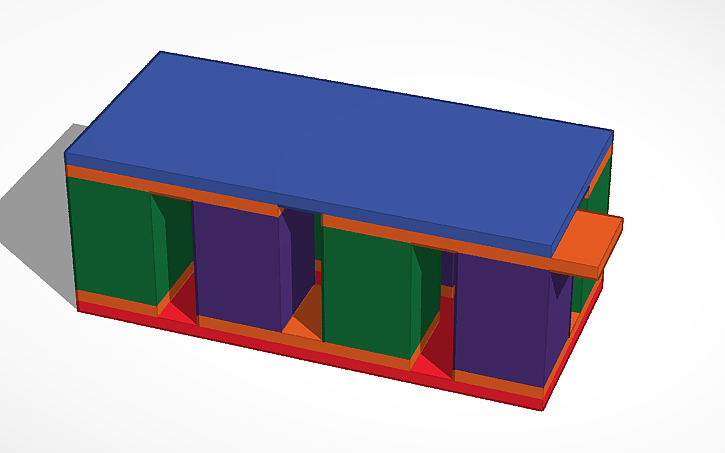 3D design Thermoelectric Generator - Tinkercad