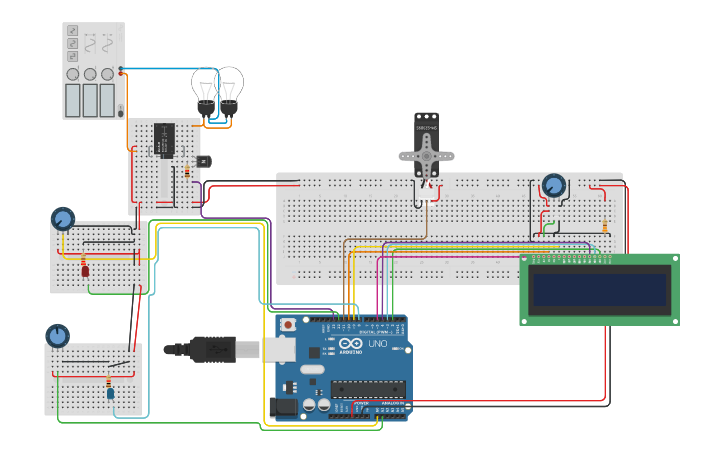 Circuit design Trabalho MSE- Chocadeira | Tinkercad