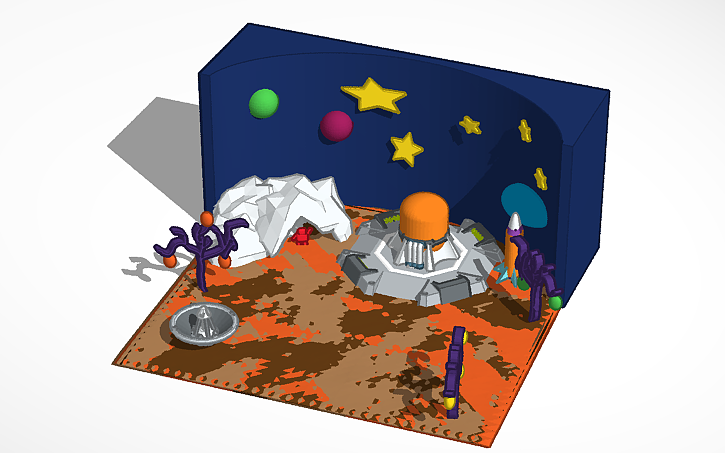 3D design Copy of МАРС | Tinkercad