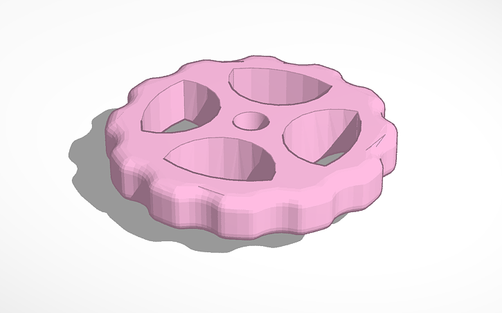 3d Design Lerdge Leveling Knob Fht Tinkercad 7349