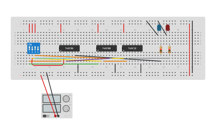 Circuit Design Exam Q 2 Tinkercad
