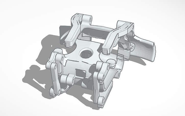 3D design VEX V5 Scuff Controller Strengthened V4 | Tinkercad