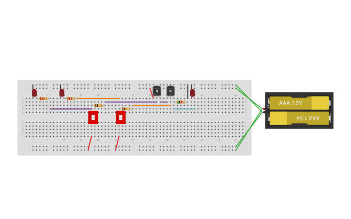 Circuit Design And Gate Using Transistors Tinkercad