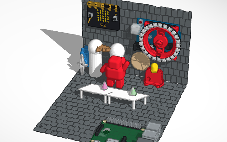 3D design Mad Science Laboratory - Tinkercad