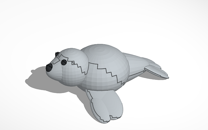 3D design Seal - Tinkercad