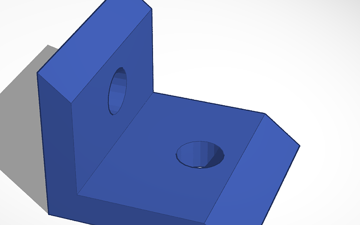 3D design indicator bracket | Tinkercad
