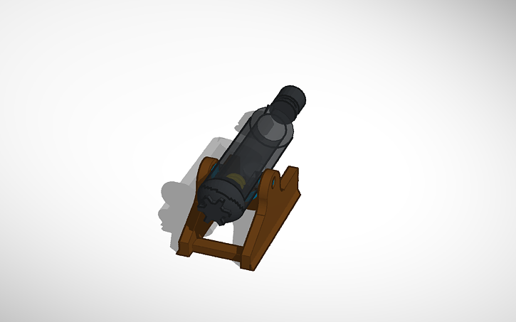 3D design Cannon - Tinkercad